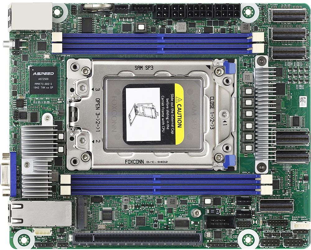 ASRock Brings AMD's EPYC 'Rome' to Mini ITX | Tom's Hardware