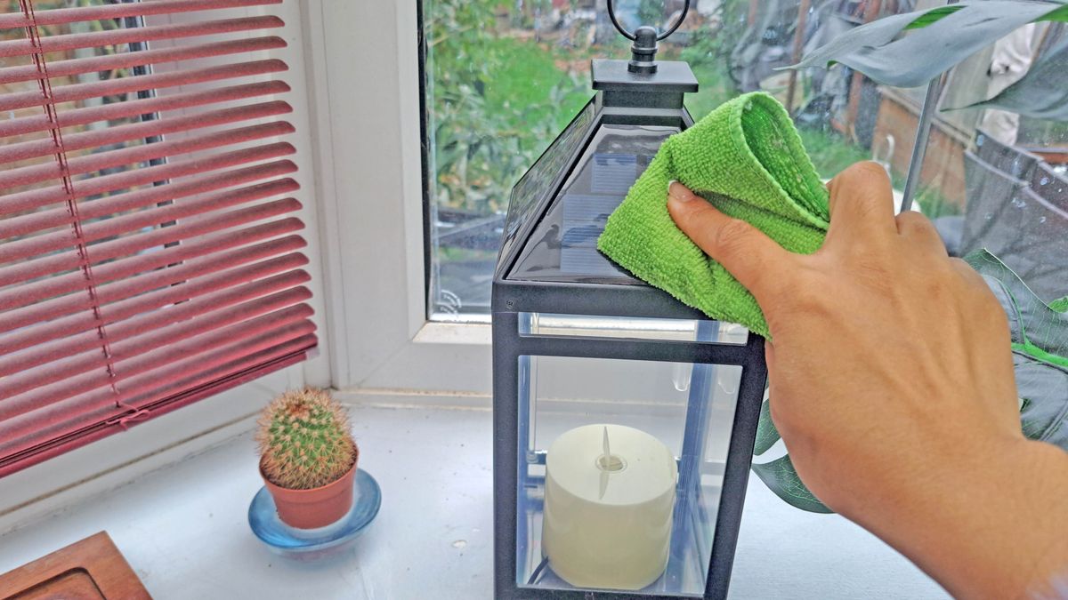 How to clean solar lights to make them brighter — 3 easy steps | Tom's ...