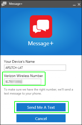 How to Send SMS Messages in Windows with Verizon Messages | Laptop Mag