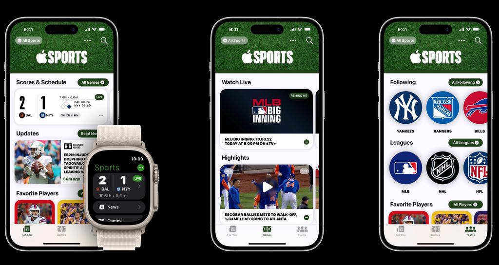 This is what a dedicated Apple Sports app could look like | iMore