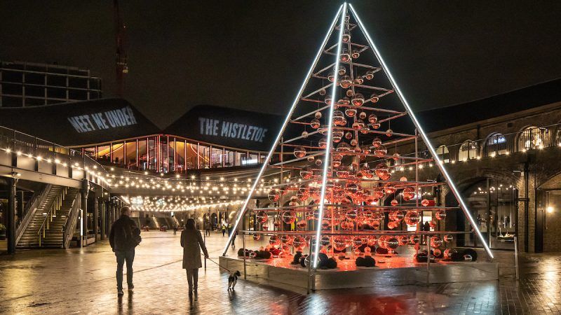 Check out London's best Christmas trees inside and out