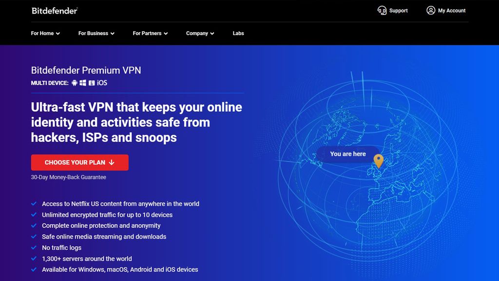 Bitdefender VPN review | Tom's Guide