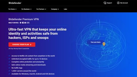 Bitdefender VPN review | Tom's Guide
