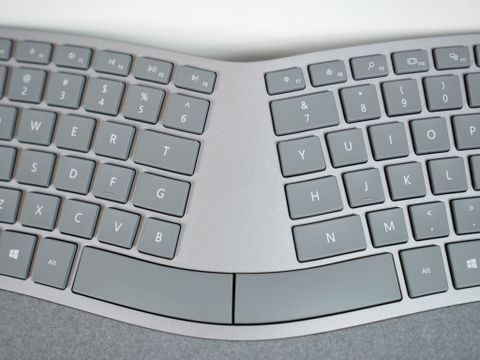 Microsoft's Surface Ergonomic Keyboard does a lot right for a high ...