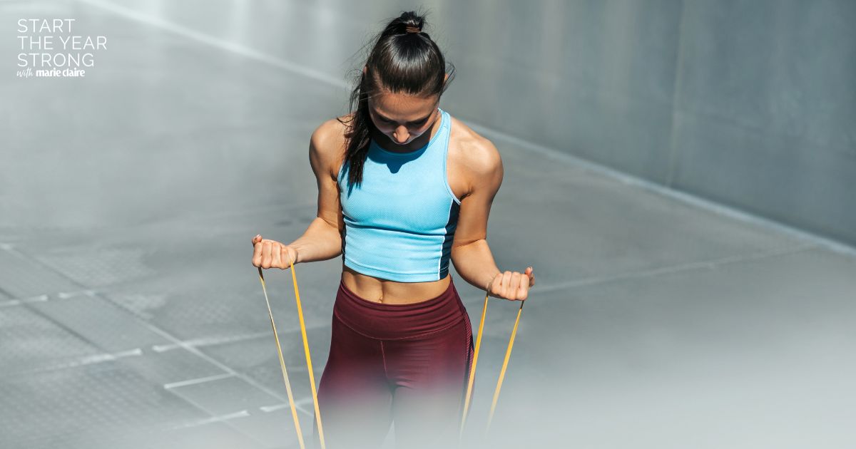 5 Best Resistance Band Exercises For Beginners To Boost Tone | Marie ...