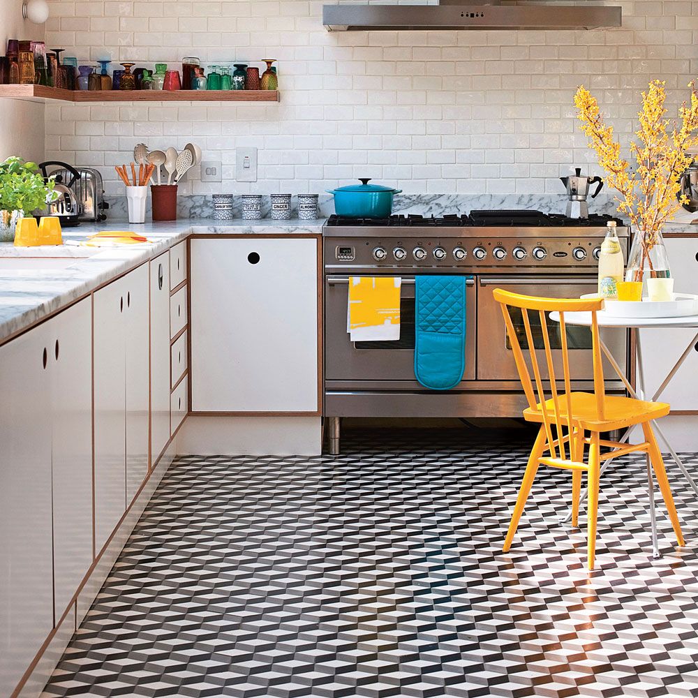 15 Kitchen flooring ideas for style on every surface | Ideal Home