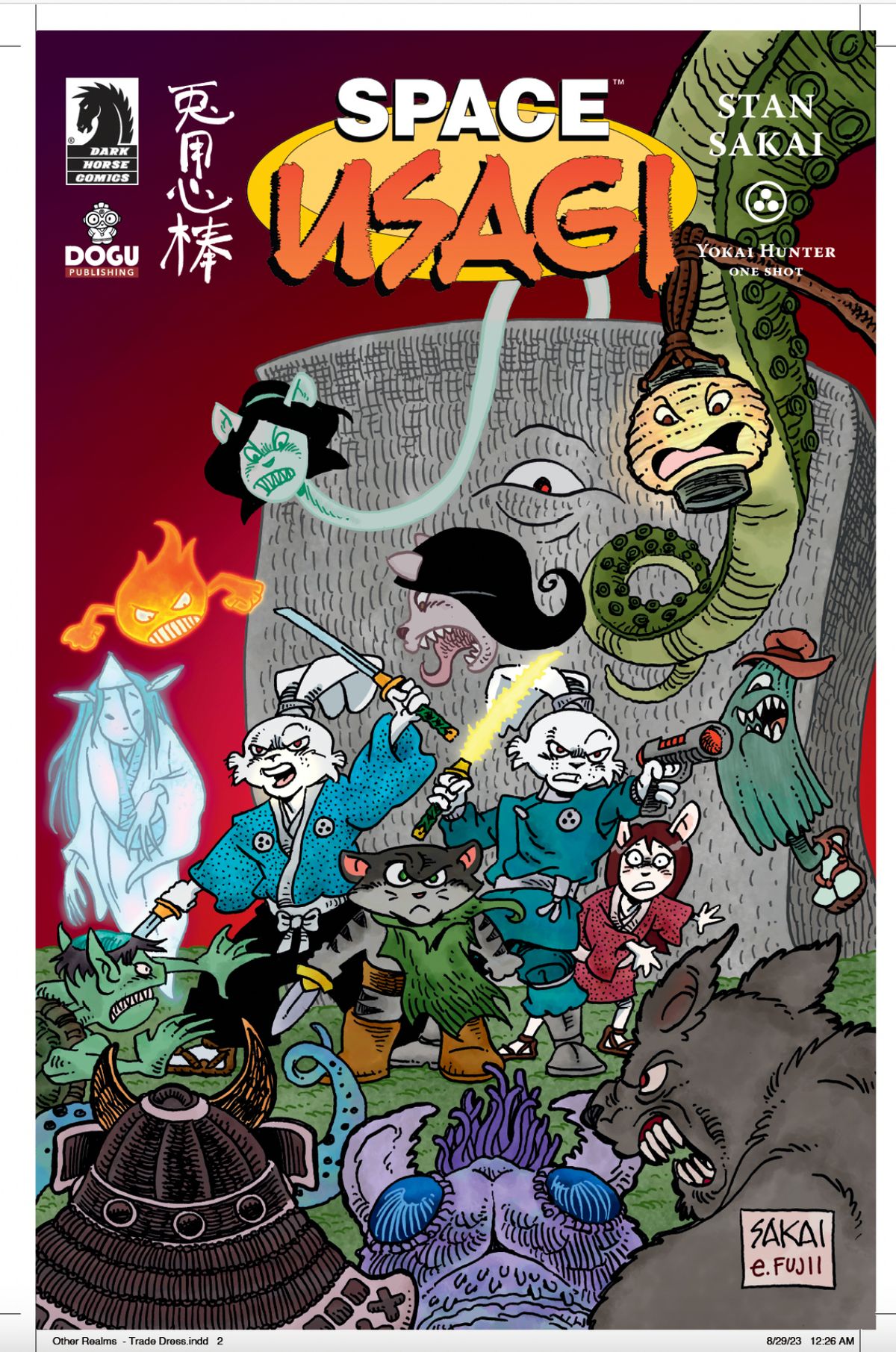 Space Usagi returns with a whole slate of exclusive variant covers ...