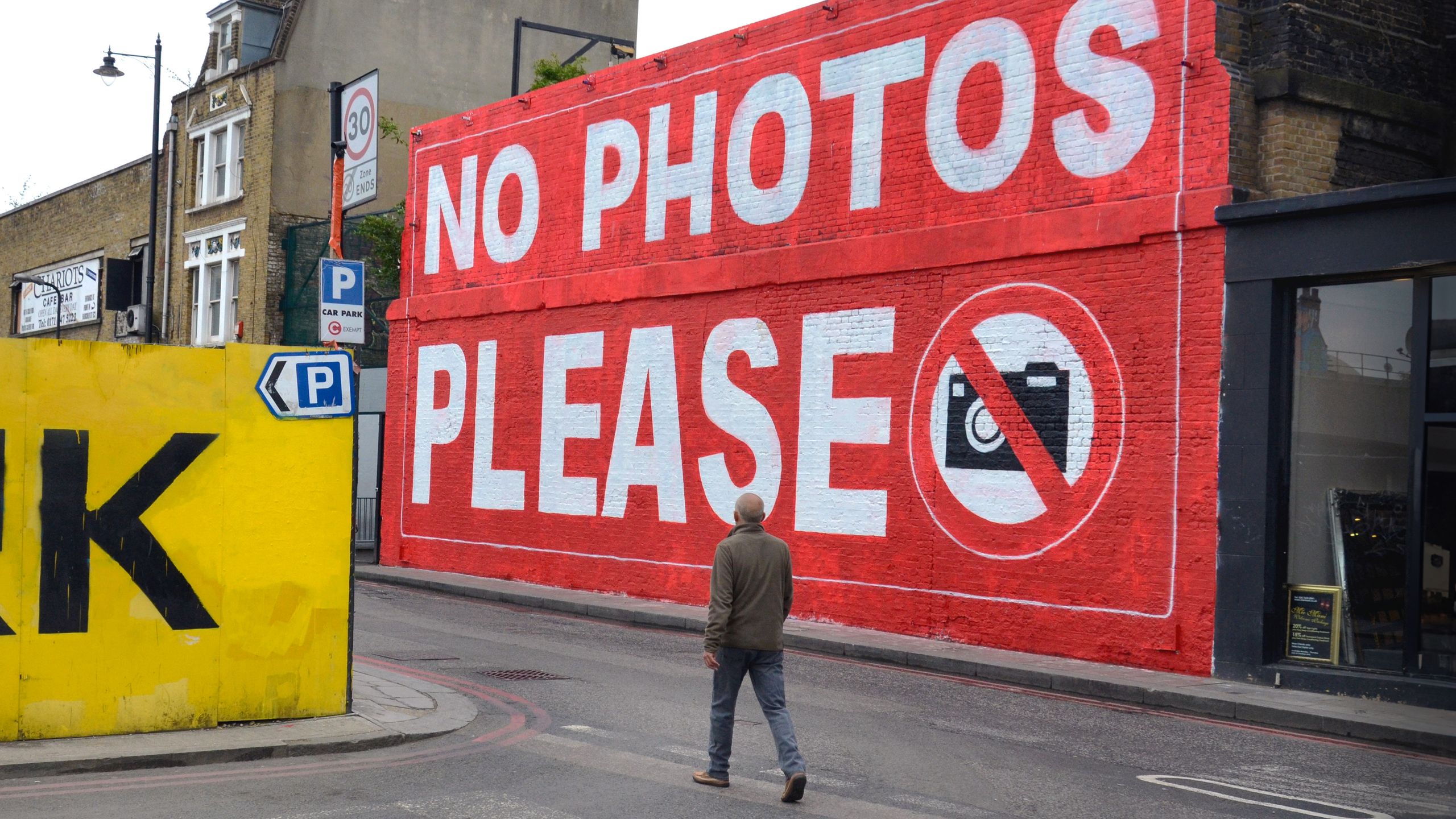 I’m sick and tired of being told to stop taking photos on the street ...