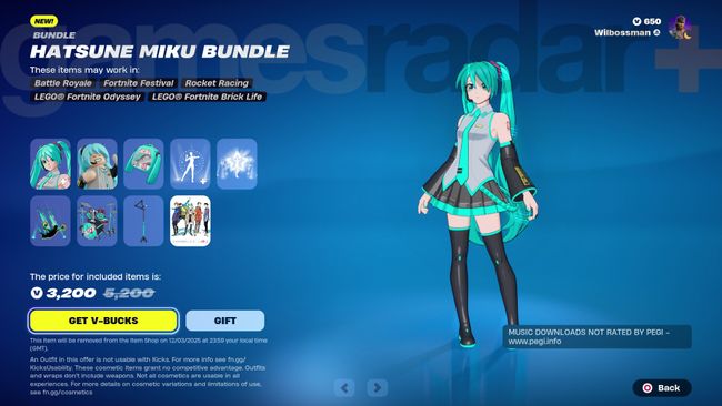 Fortnite Hatsune Miku: How to get the virtual pop star | GamesRadar+