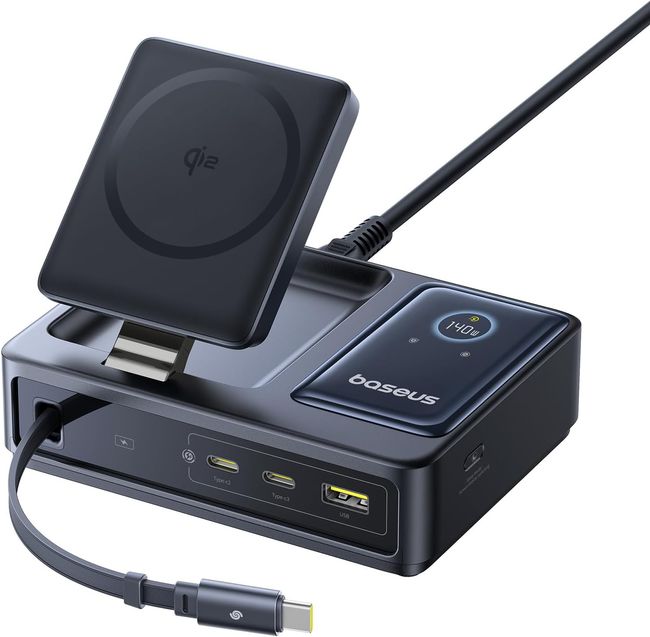 Baseus Nomos review: An outstanding 140W 5-in-1 charging station with ...