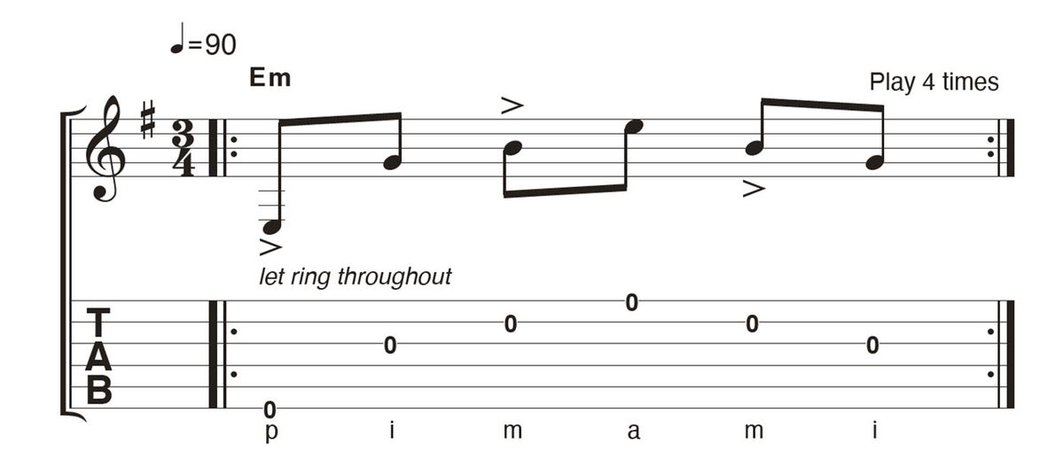 Fingerstyle guitar tutorial: a beginner lesson in fingerpicking ...