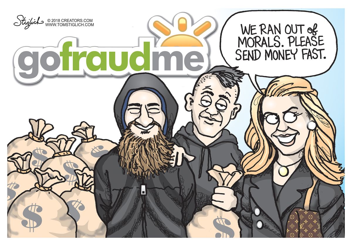 U.S. GoFundMe scam | The Week