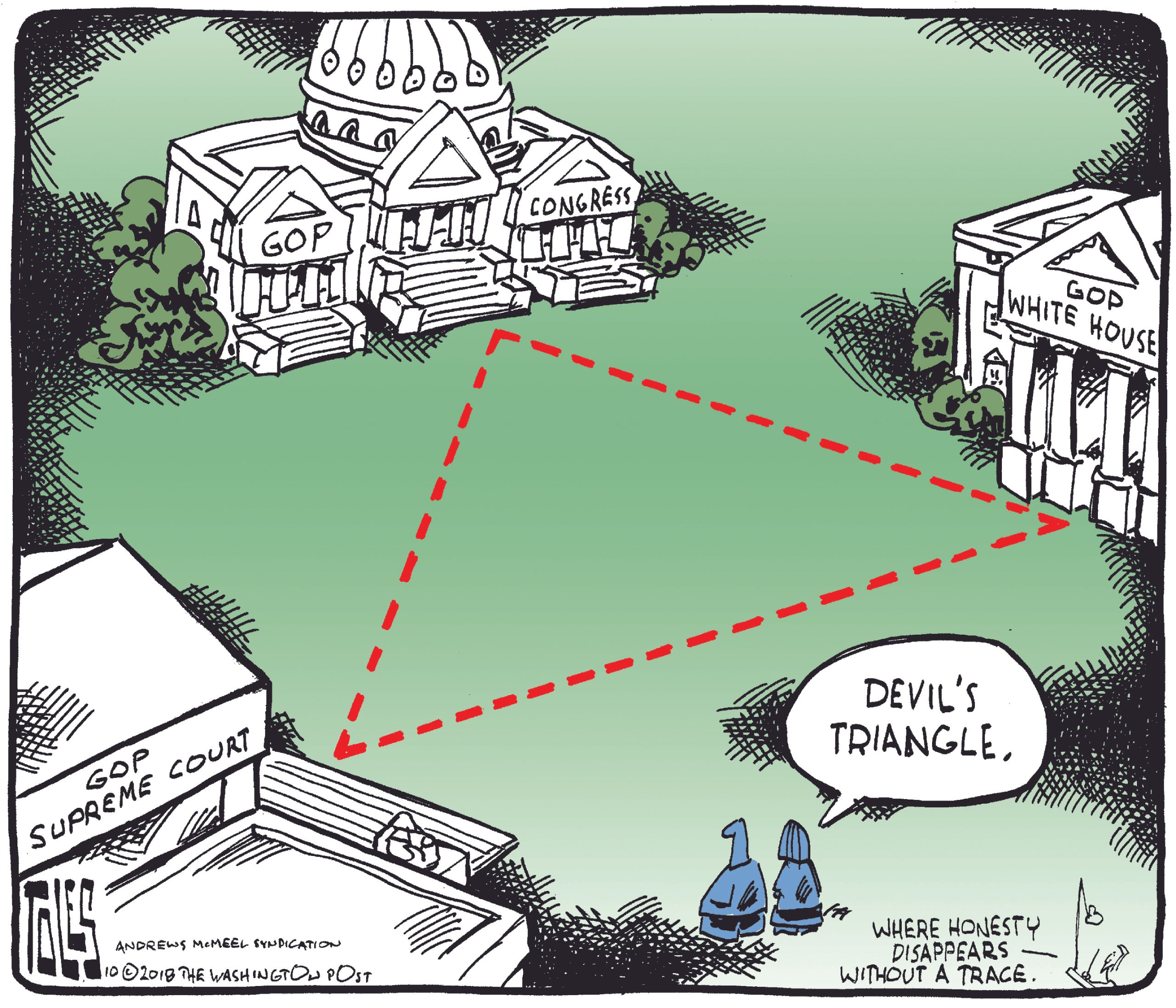 U.S. Devil’s triangle government Brett Kavanaugh confirmation | The Week