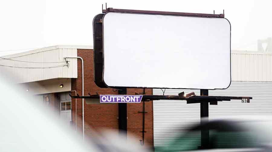 Creative agency spends $10,000 on blank ads | Creative Bloq