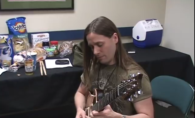 Watch Rusty Cooley and Mark Tremonti Jam Backstage | Guitar World