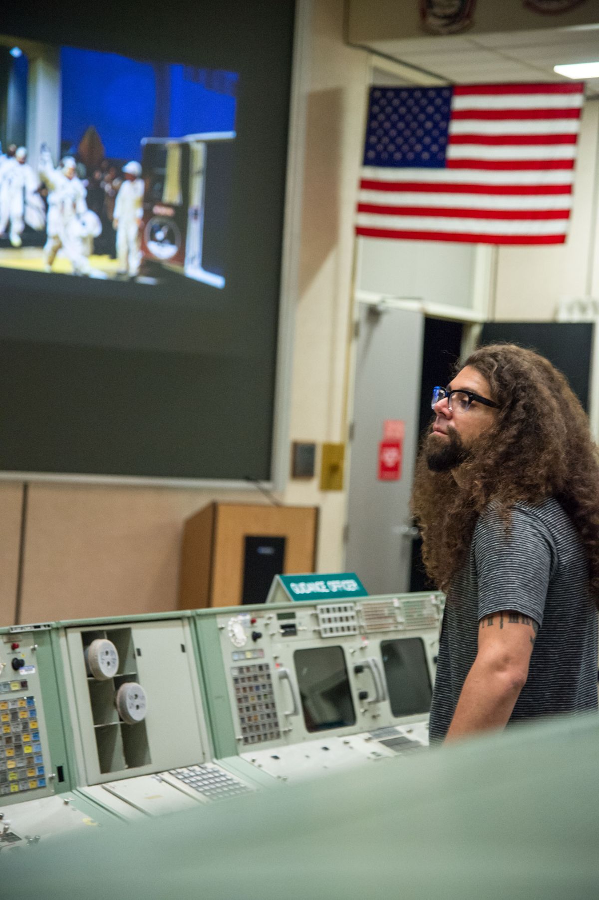 Rockers Coheed and Cambria Explore Space Tech at NASA JSC: Gallery | Space