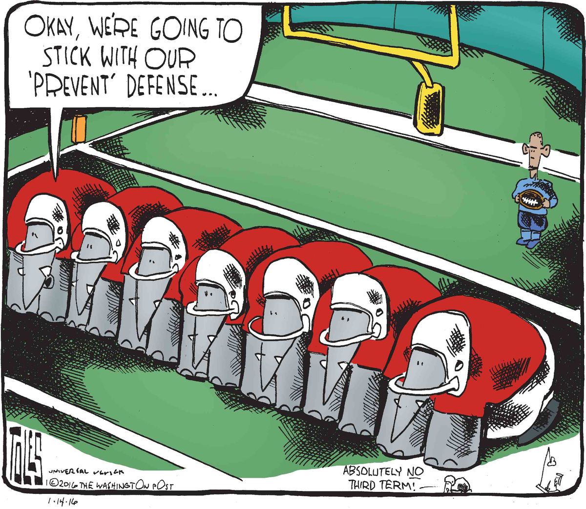 Obama cartoon U.S. Football Republican Congress | The Week