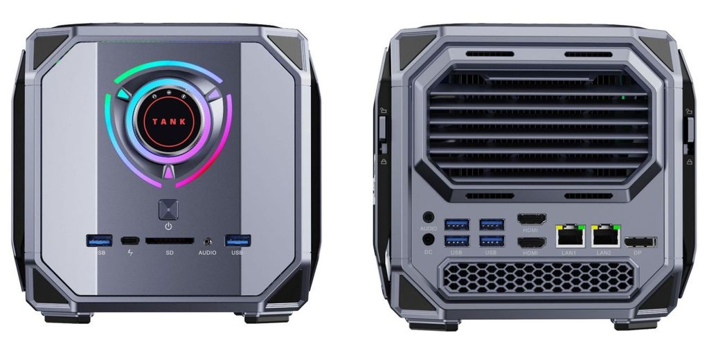 AceMagic Tank 03 Mini PC Packs Mobile Nvidia GPUs, Questionable Design ...