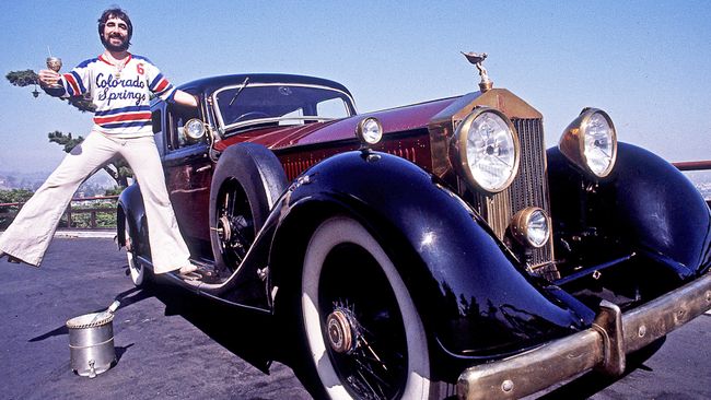 Keith Moon drove a Rolls Royce into a swimming pool on this day in 1967 ...