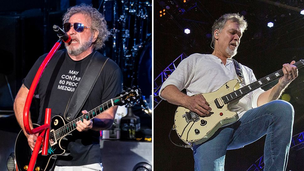 Sammy Hagar claims Eddie Van Halen visited him in a dream and they wrote a song together ...