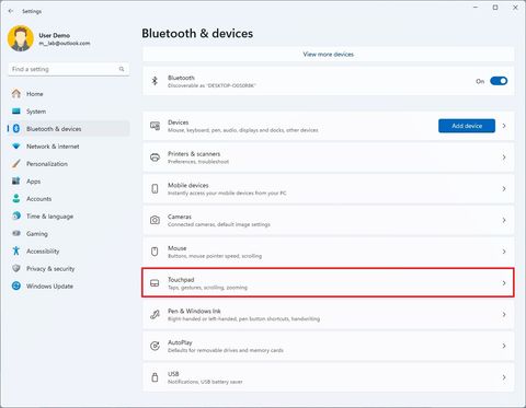 How to enable reverse mouse and touchpad scrolling on Windows 11 ...