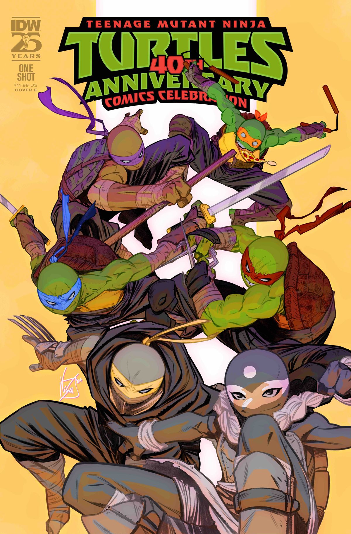 IDW's Teenage Mutant Ninja Turtles: 40th Anniversary Comics Celebration ...