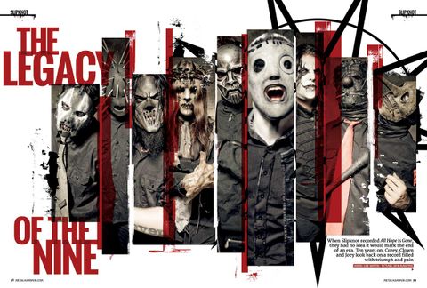 World exclusive Slipknot interview in the new-look issue of Metal ...