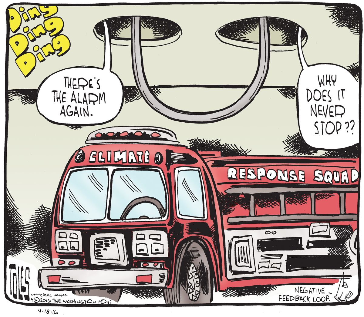 Editorial Cartoon U.S. Climate Change | The Week