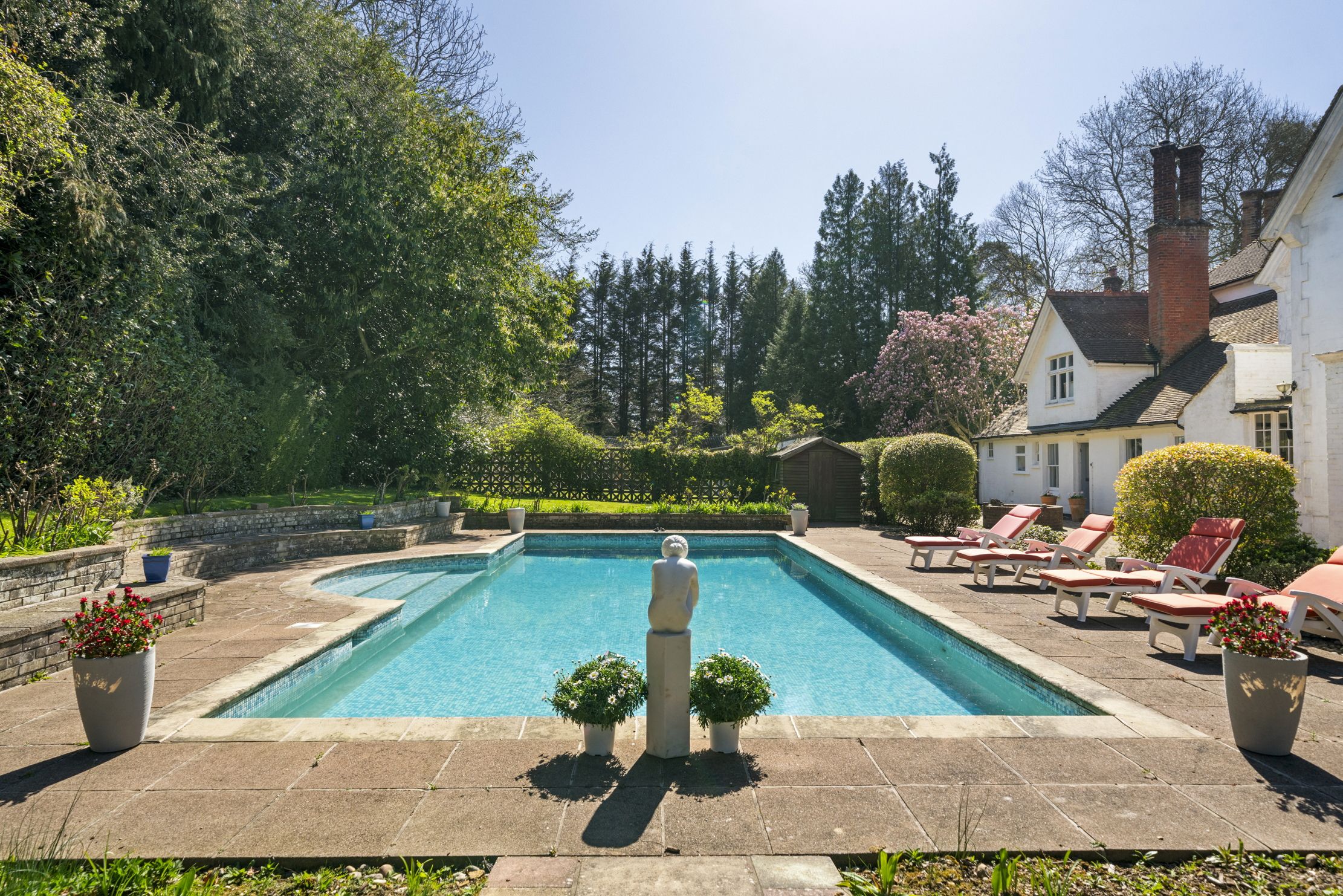 Curiosity abounds in Kent at Flimwell Grange, where an old brandy vat ...