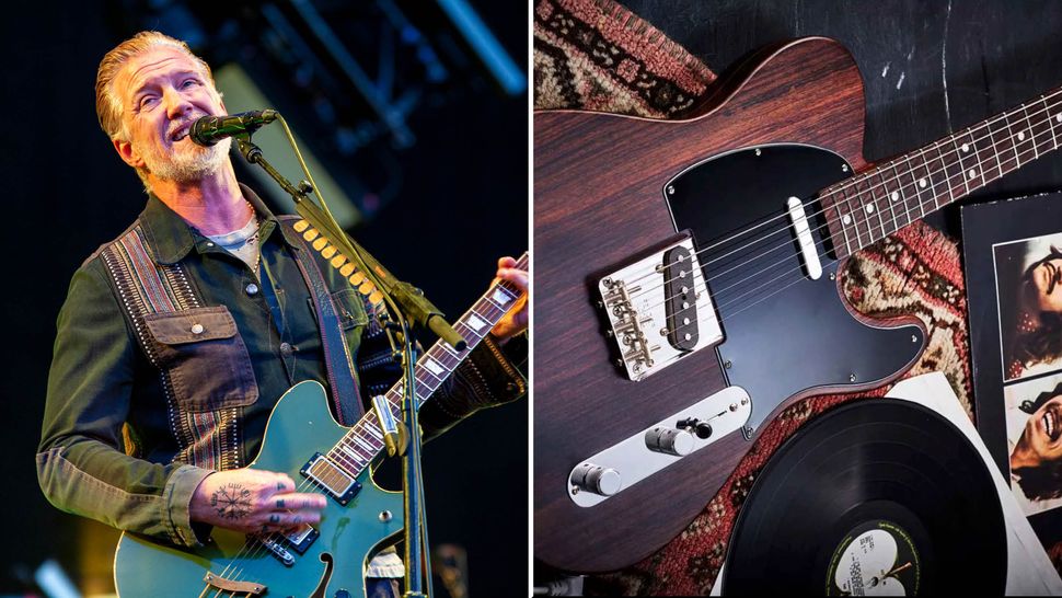 When Josh Homme played George Harrison’s Rosewood Telecaster | Guitar World
