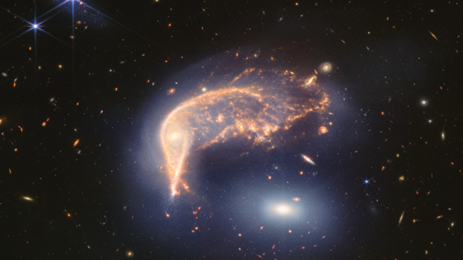 Galactic penguin honors the 2nd anniversary of James Webb Space ...