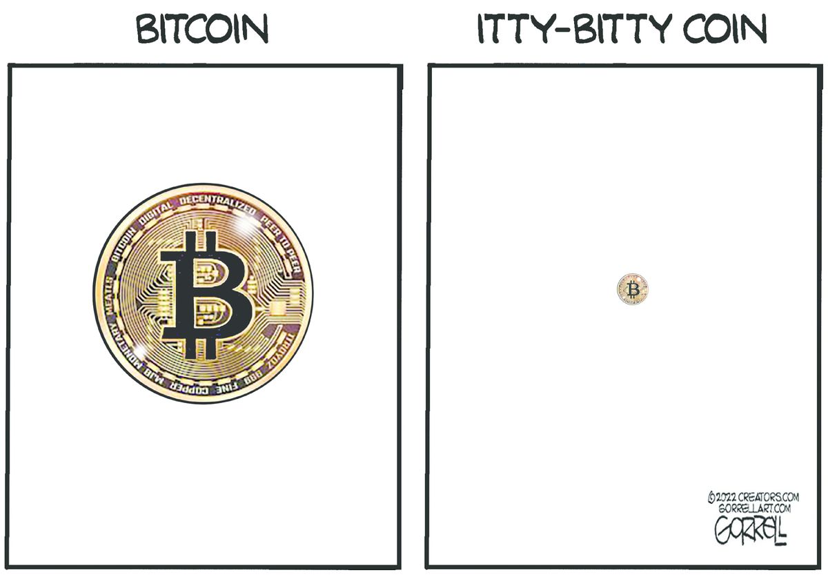 Bitcoin's real size | The Week