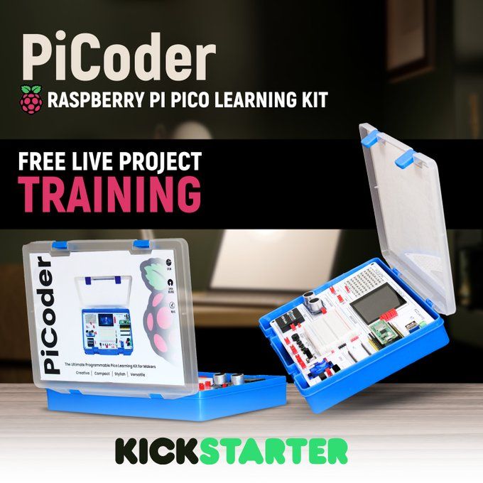 Raspberry Pi Pico W Powers Electronics Coding Kit Crowdfunder | Tom's Hardware
