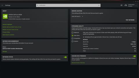 Nvidia GeForce Now | TechRadar