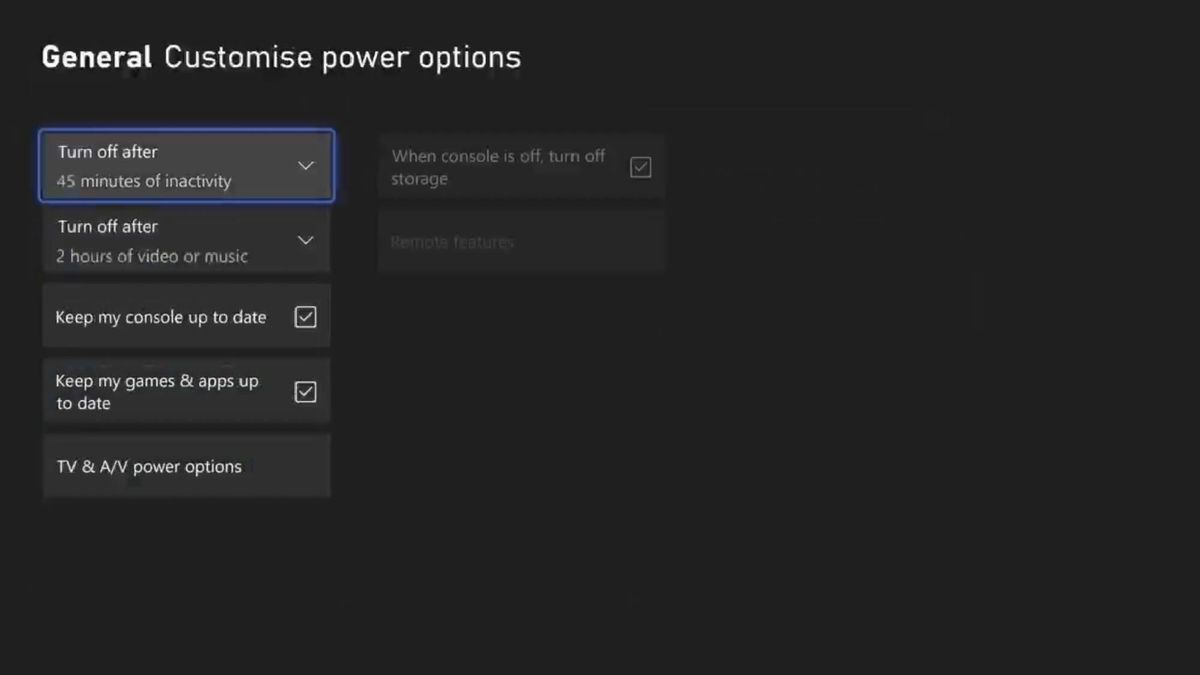 How to turn on low power mode on Xbox Series X | Tom's Guide