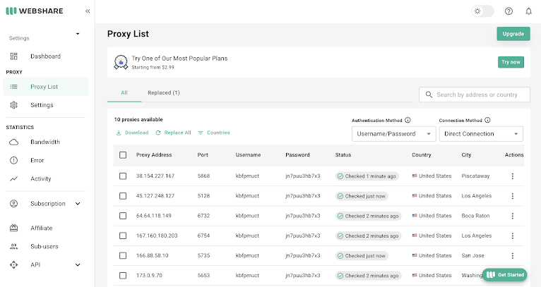 Webshare Proxy Servers Review: Pros & Cons, Features, Ratings, Pricing ...