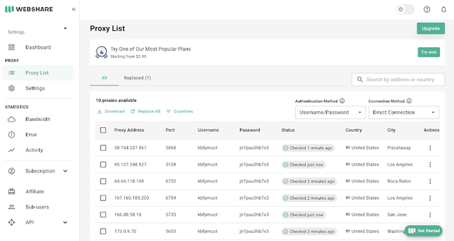 Webshare Proxy Servers Review: Pros & Cons, Features, Ratings, Pricing and more | TechRadar