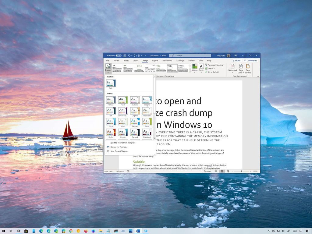 How to use content themes and styles in Microsoft Word | Windows Central