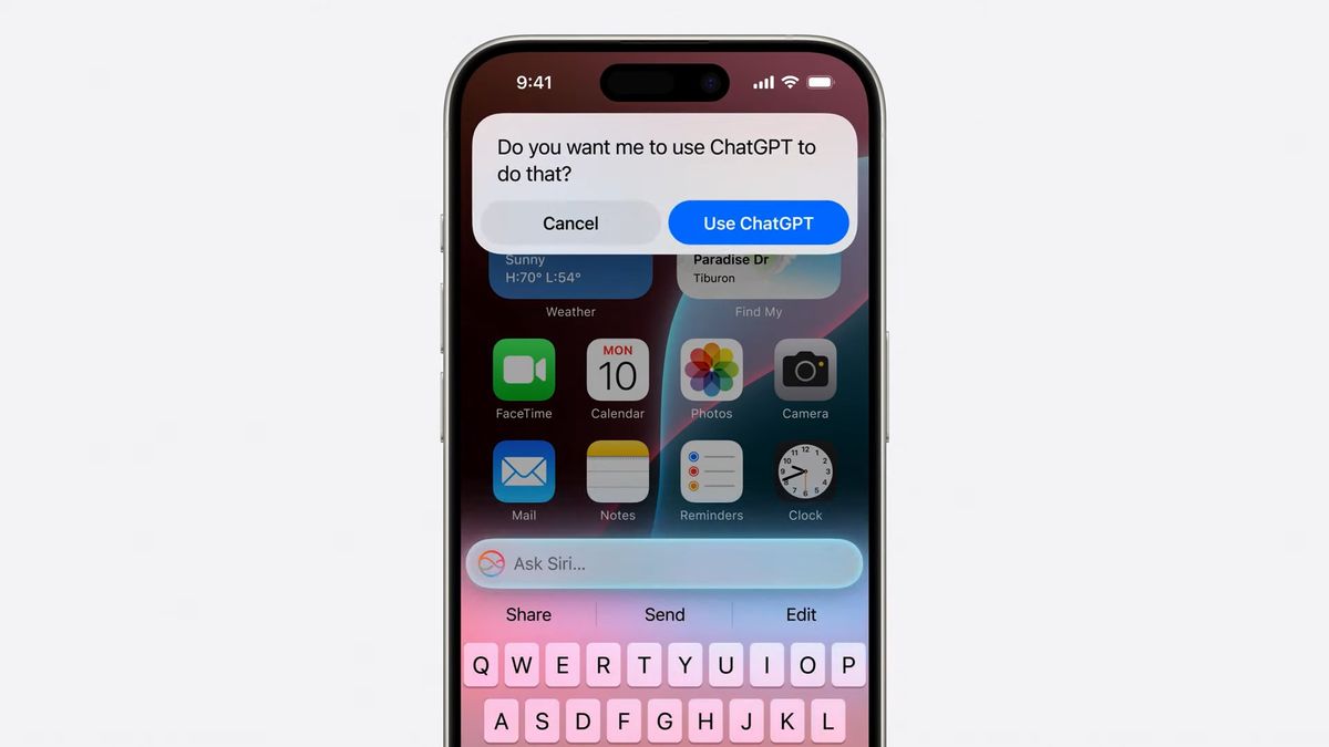 ChatGPT-4o on iOS 18 is not the Siri replacement we predicted — but that is a good thing | Tom's ...