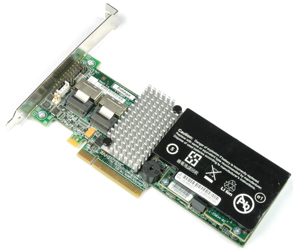 Professional RAID: LSI MegaRAID SAS9260-8i - Southbridge Battle: 780a ...
