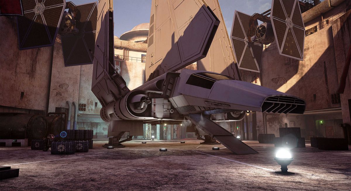 Obsidian devs recreate Star Wars Mos Eisley spaceport in Unreal Engine ...