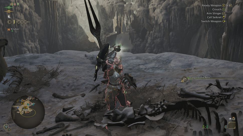 Dragonbone Relic location in Monster Hunter Wilds | PC Gamer