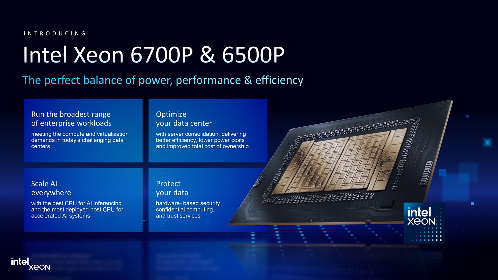 Intel launches Xeon 6500/6700 processors with performance cores | Tom's ...