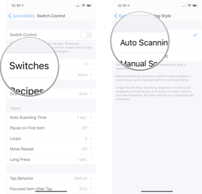 How to use Switch Control on iPhone and iPad | iMore