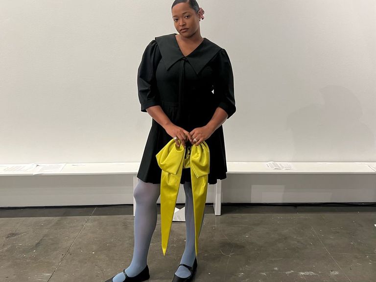 How to Style Tights According to Stylish People in NYC | Who What Wear