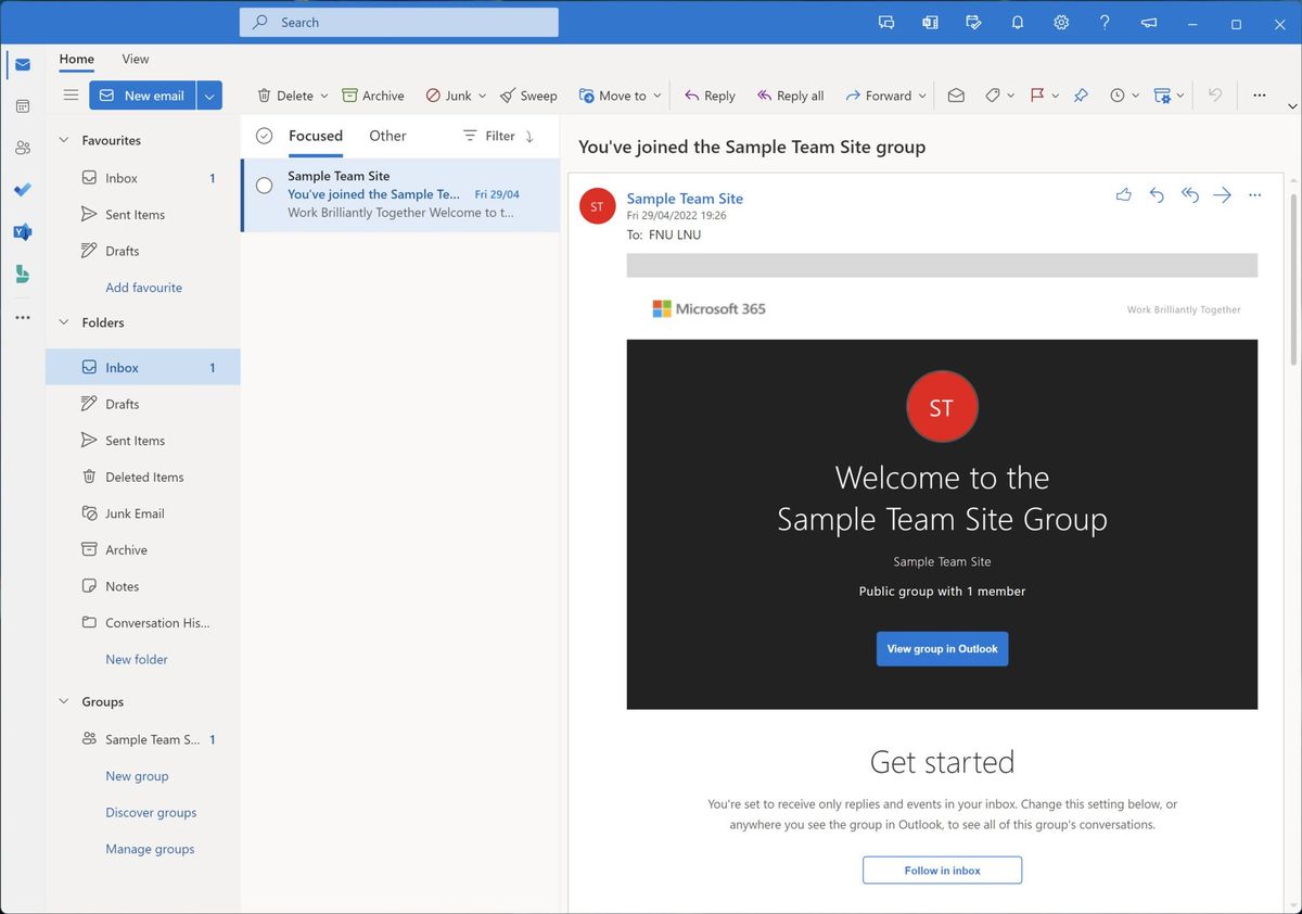 First look at Microsoft's new 'One Outlook' email client for Windows 11 ...