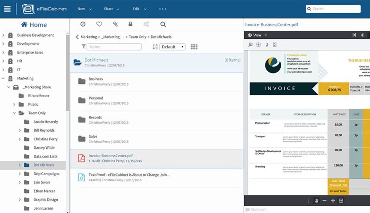 eFileCabinet review | TechRadar