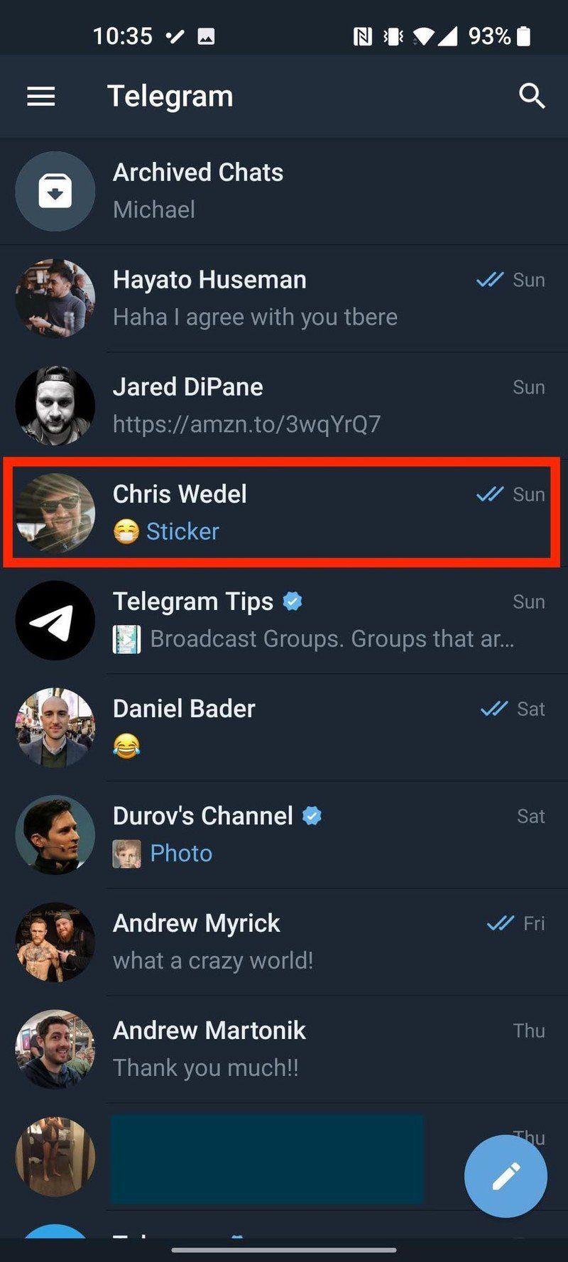 How to schedule messages in Telegram | Android Central