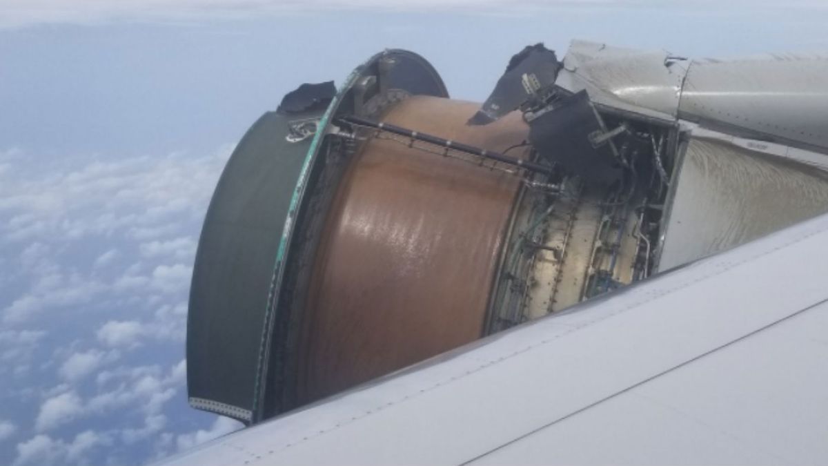 VIDEO: Plane engine cover falls apart in mid-air | The Week
