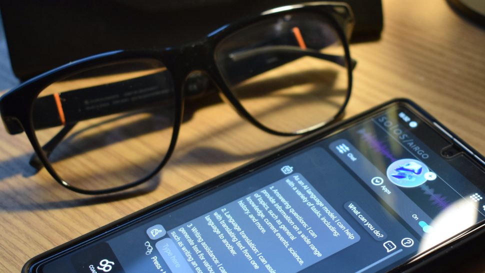 Solos AirGo 3 Smart Glasses review: Hands-free ChatGPT | Laptop Mag